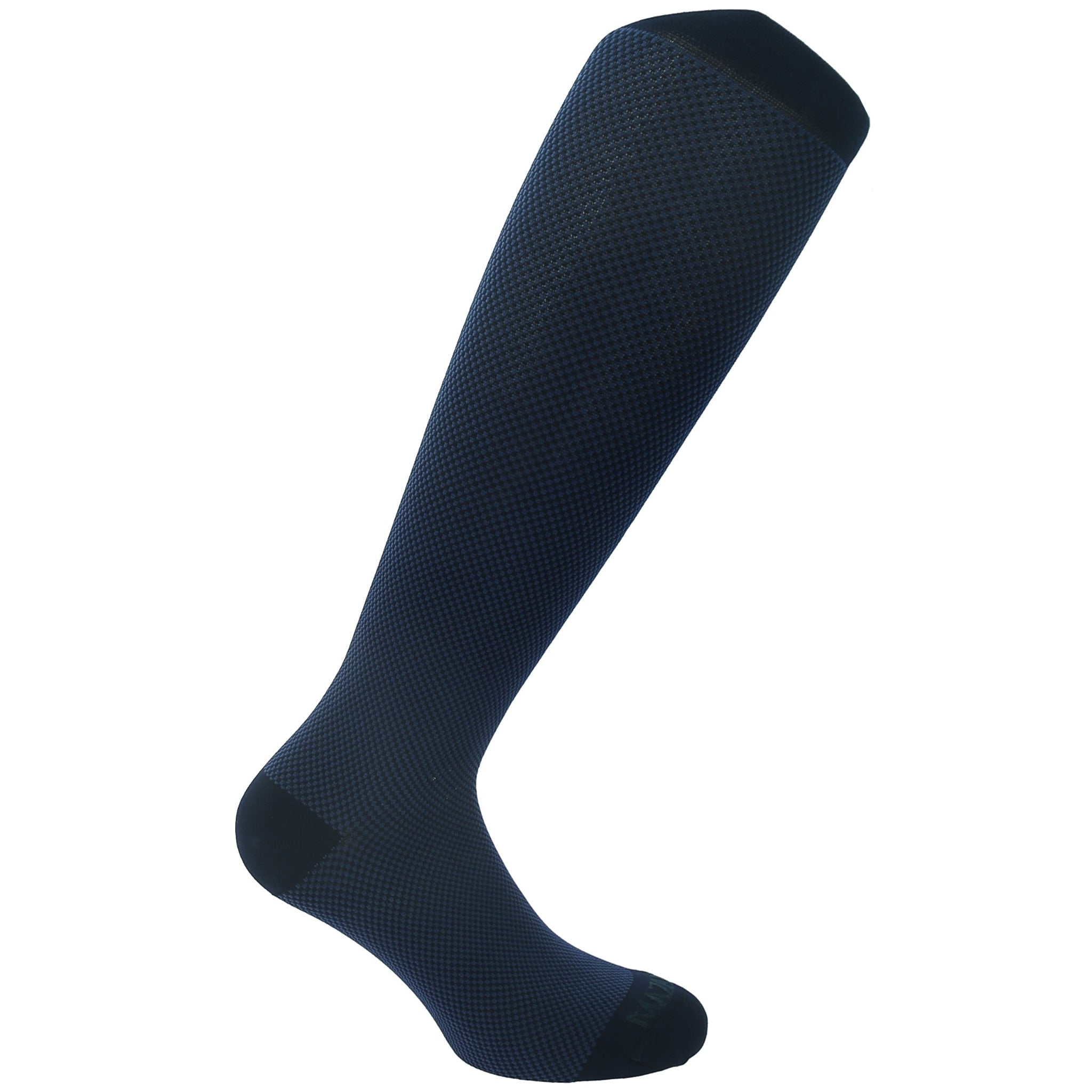 Men's navy & blue compression stockings - Cotton - Mazarin – Mes ...